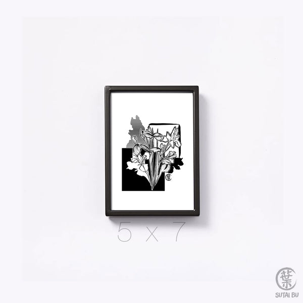Iris Square | Giclee Art Print – Sutai Bu