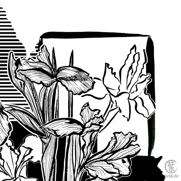 Iris Square | Giclee Art Print – Sutai Bu